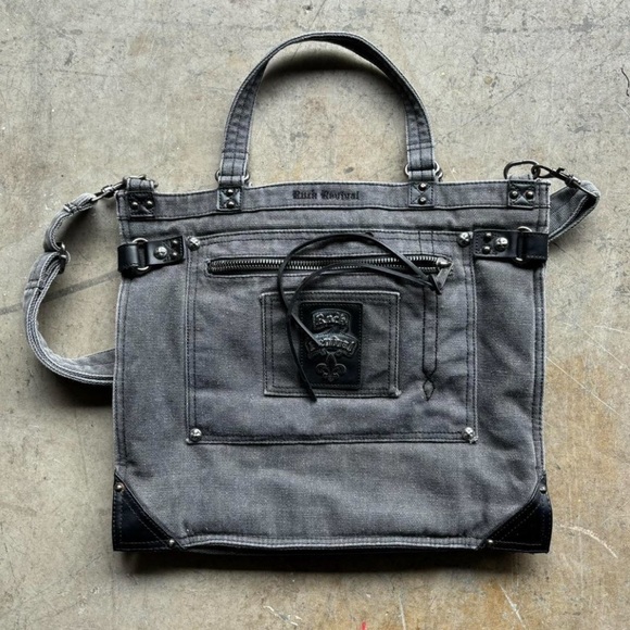 Rock Revival | Bags | Rock Revival Canvas Shoulder Bag Large Hand Tote ...